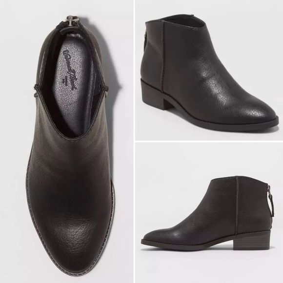 Universal Thread | Shoes | Universalthreademma Faux Leather Booties 55 ...